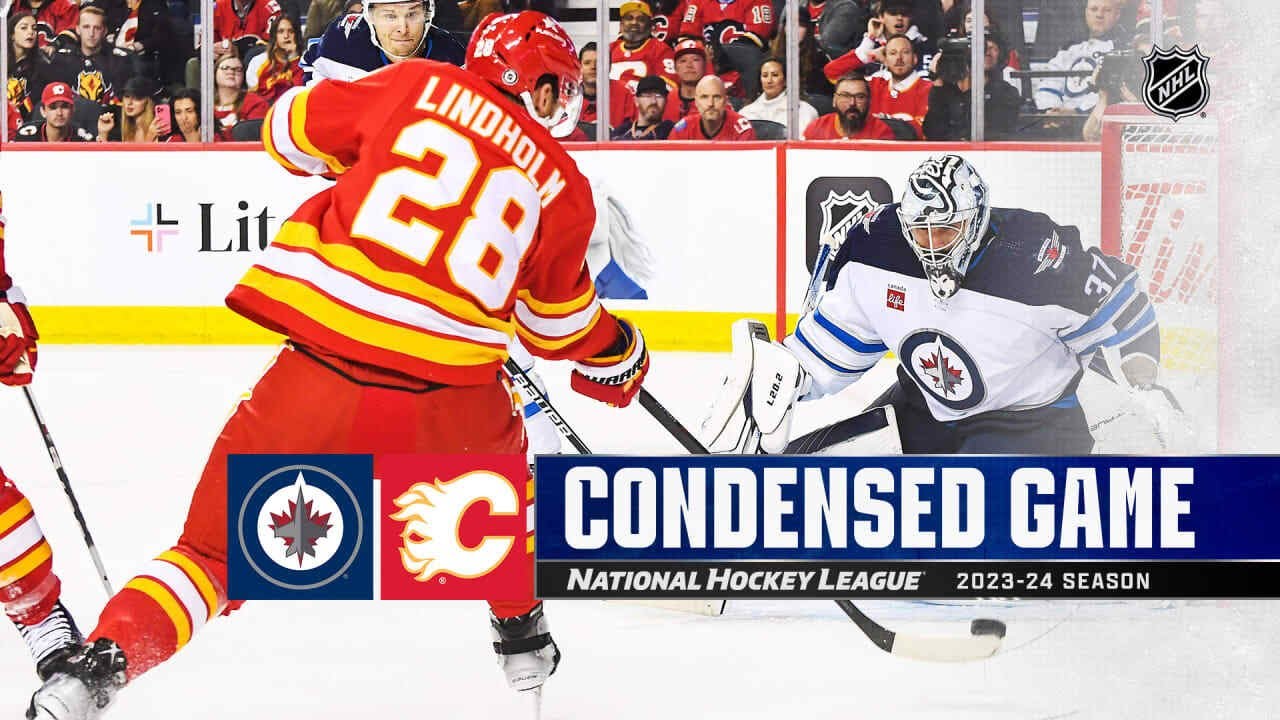 Winnipeg Jets vs. Calgary Flames - Oct 11, 2023 HIGHLIGHTS - YouTube