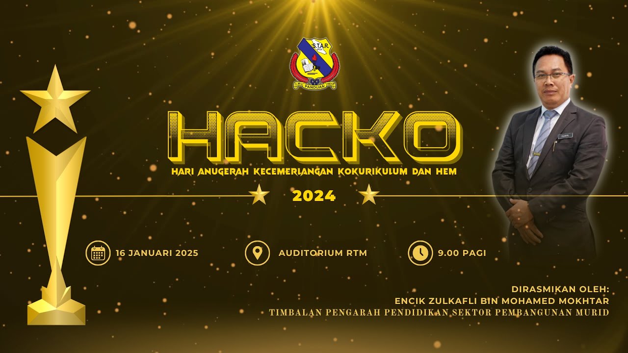 HACKO 2024 - HARI ANUGERAH KOKURIKULUM DAN HAL EHWAL MURID - YouTube