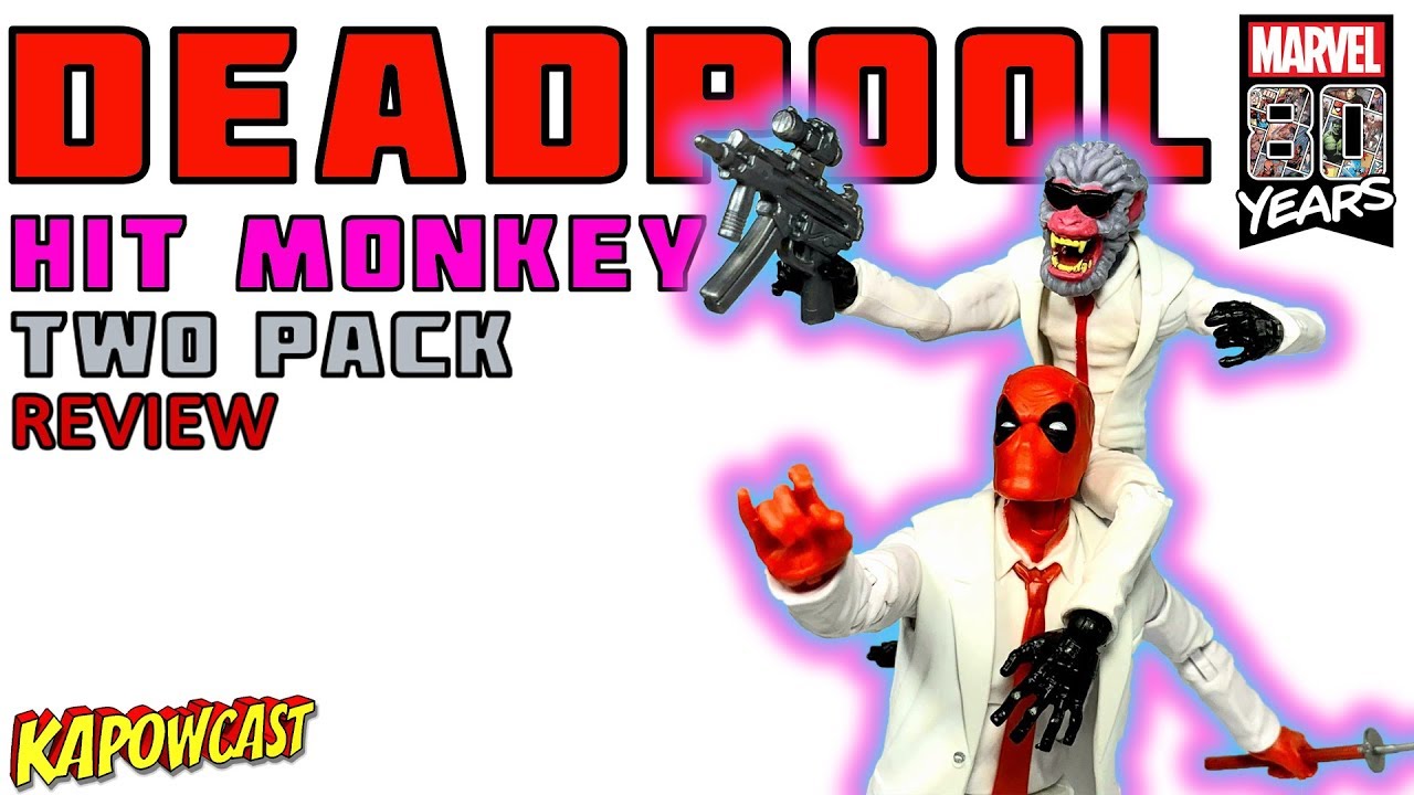 Marvel Legends Deadpool And Hit Monkey 2-Pack Review - YouTube