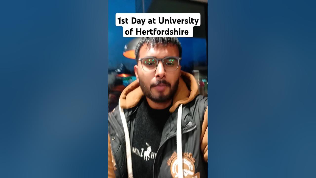 First Day At University Of Hertfordshire Data Science Uhs