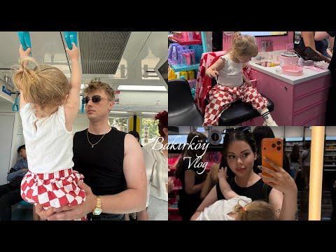 BAKIRKÖY VLOG🤩 | Dora tüm gün scooter sürdü!🤤🤍