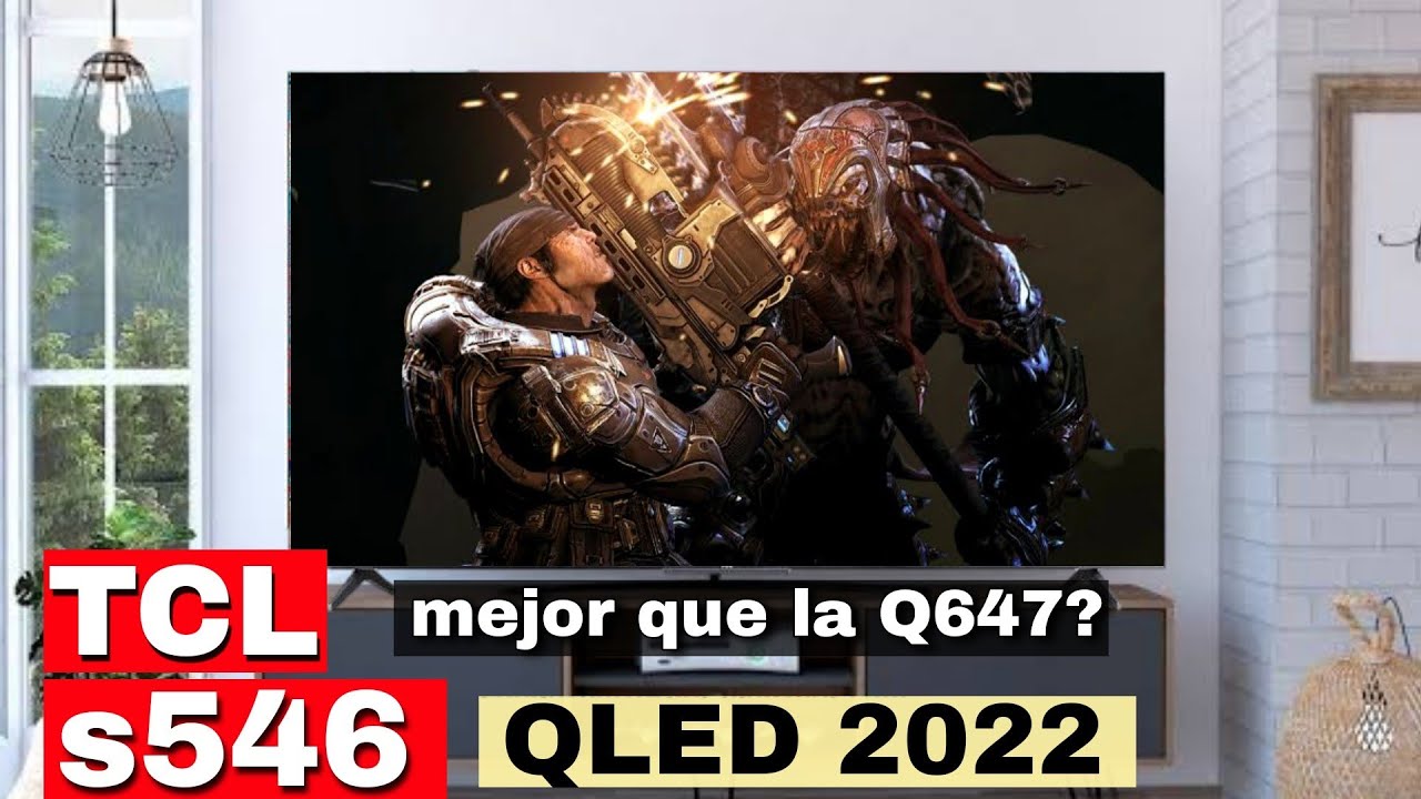 TCL s546 QLED smart tv 2022 características - YouTube