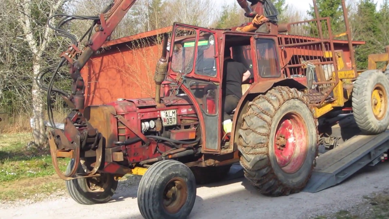Volvo BM 350, 1959, Skogsboxer - YouTube