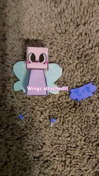 Making a dandys world paper craft Part 8! - Flutter! - #dandysworld # ...