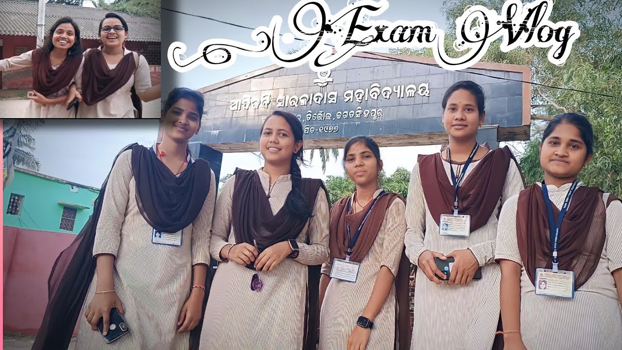 Exam ସରିଲା Parara Mastii... 👻A.S College Tirtol, Jagatsinghpur - YouTube