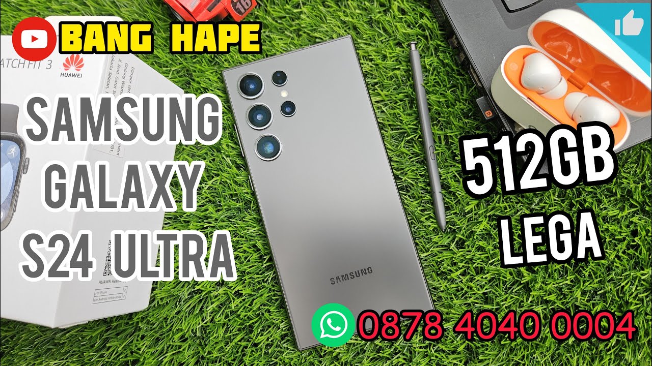 (sold) Ini real Flagship - Review Samsung Galaxy S24 Ultra 512gb di Tahun 2025 Bang Hape ...