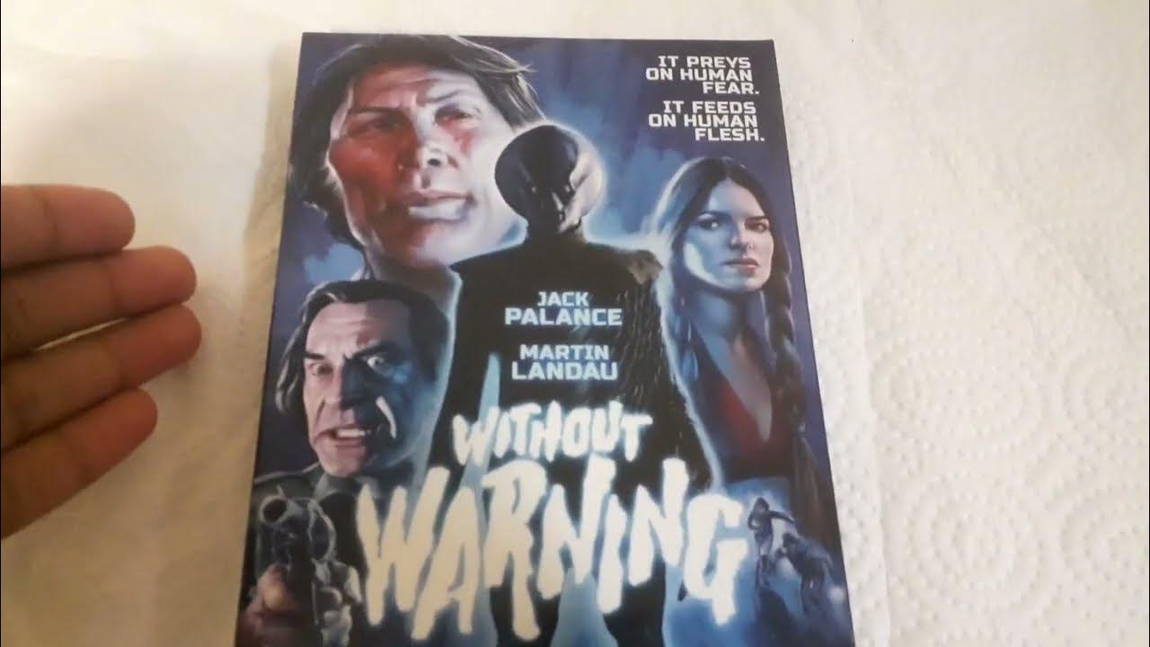 WITHOUT WARNING 1980 BLU RAY UNBOXING REVIEW!!! - YouTube