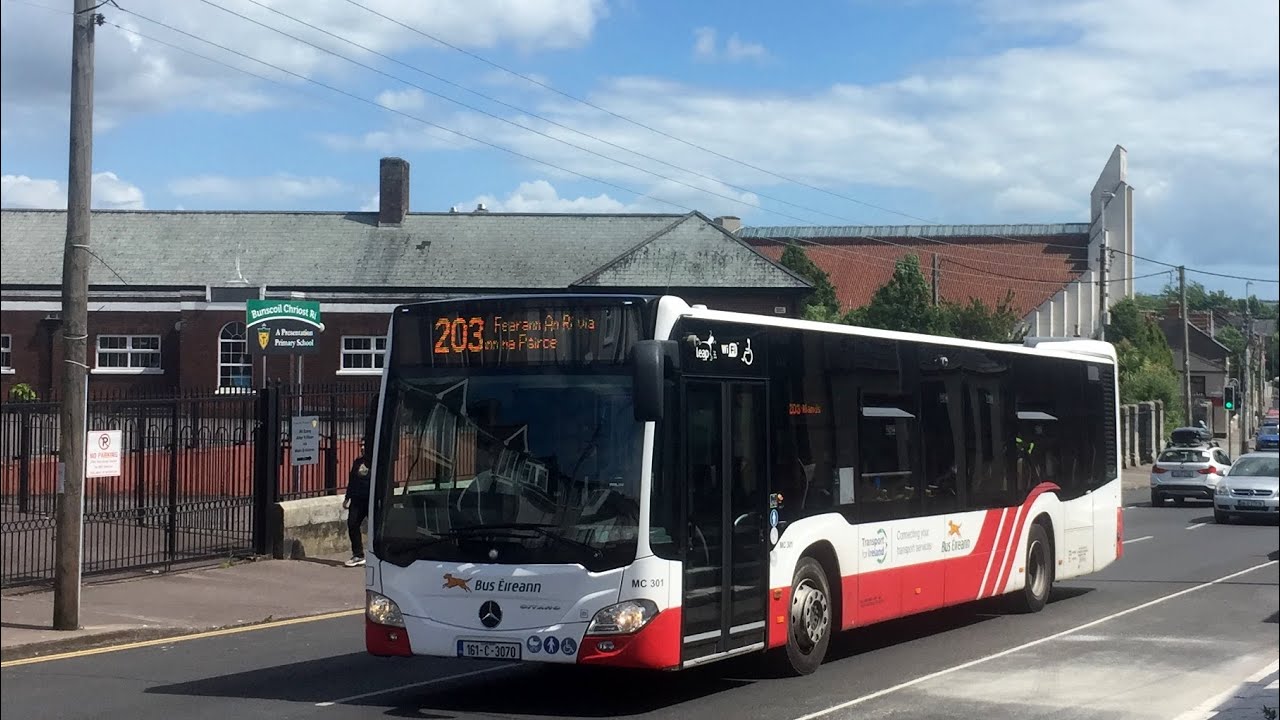 Irish Bus & Coach - Bus Eireann Mercedes Citaro - MC 301. - YouTube