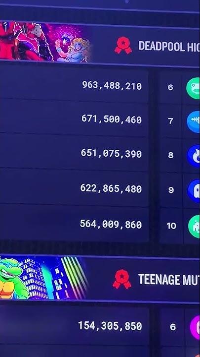 Interesting Stern High Score board glitch - YouTube