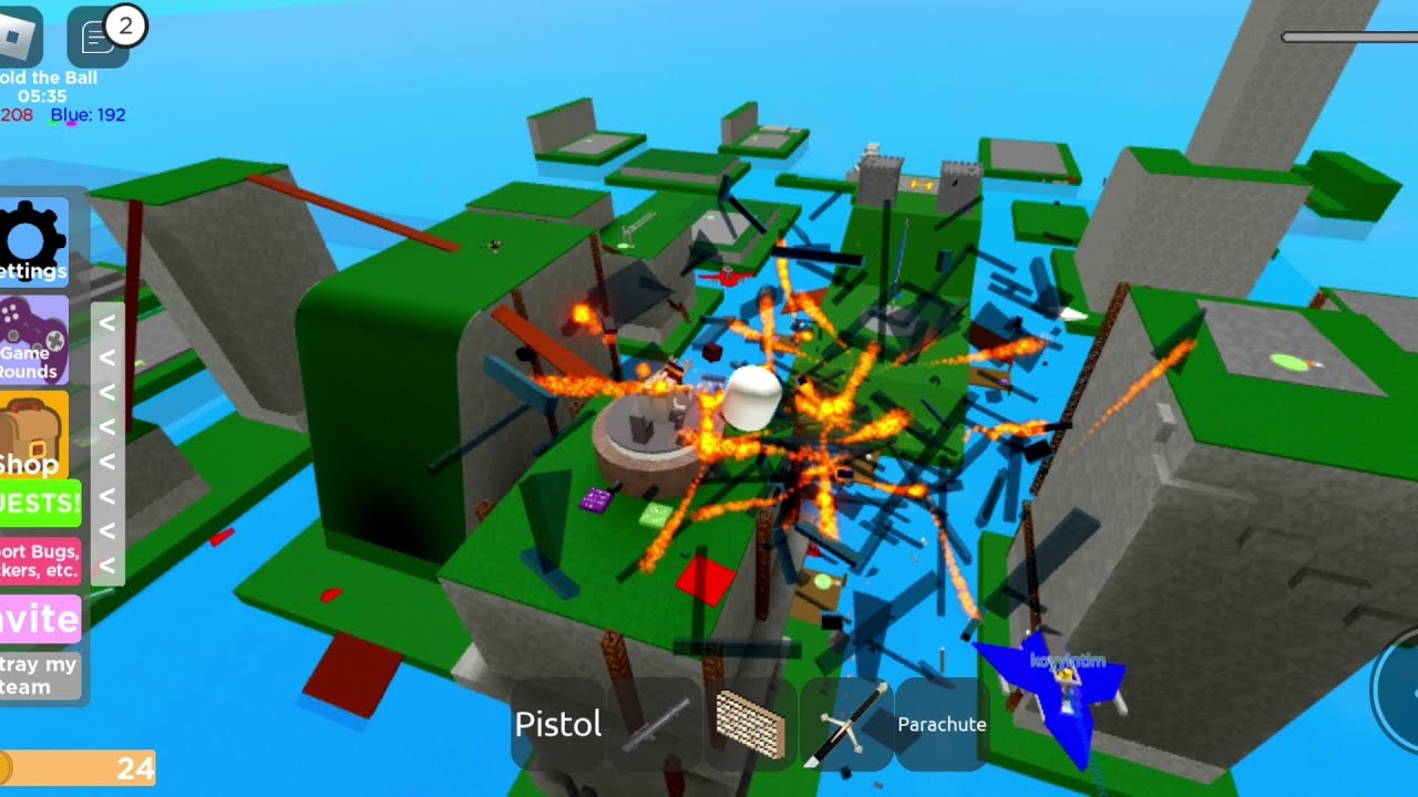 Roblox - Red vs Blue Plane Wars - YouTube