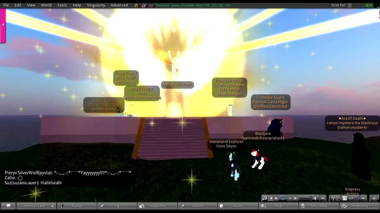 My Little Pony Summer Solstice Celebration in Second Life - YouTube