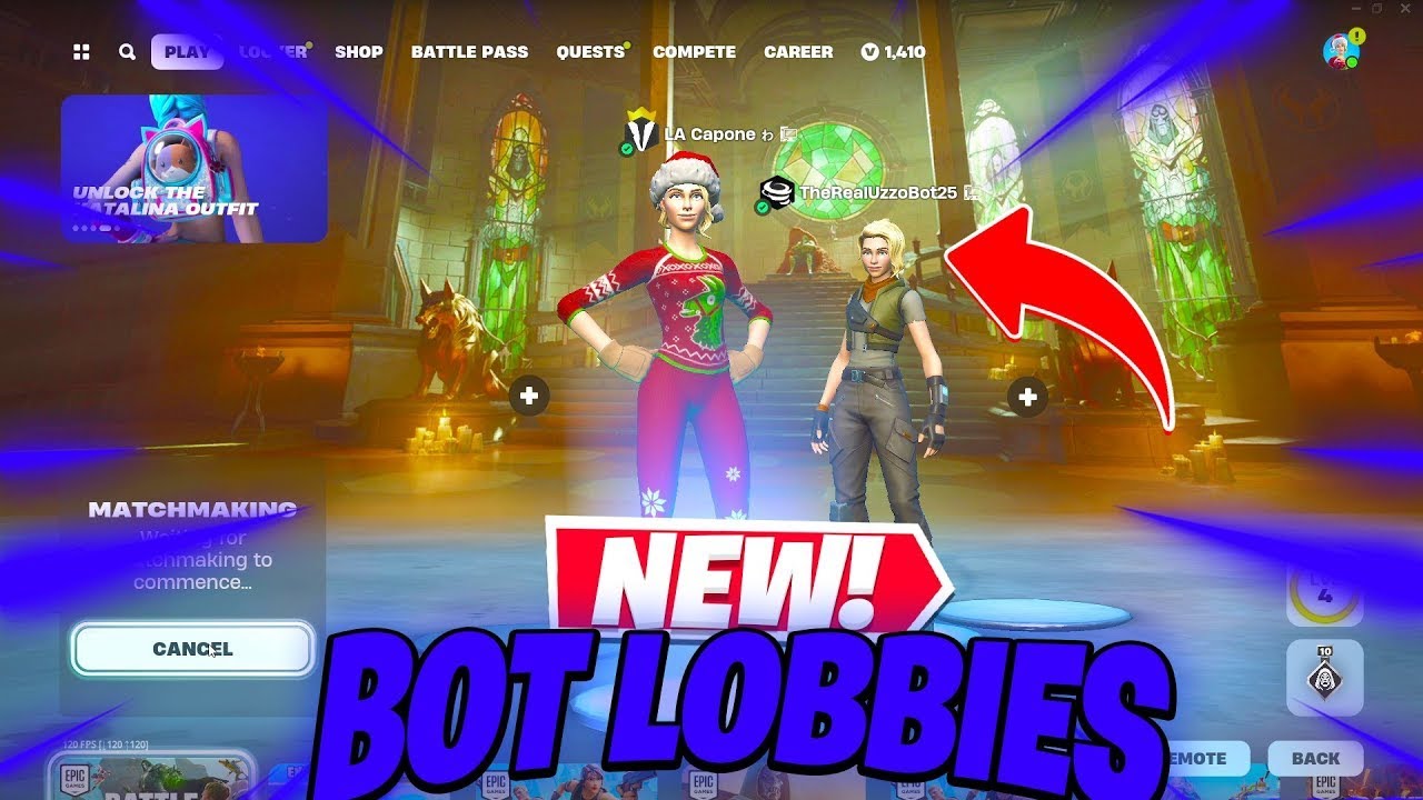 How To Get BOT LOBBIES in Fortnite Season 4! (Bot Lobby Tutorial) - YouTube