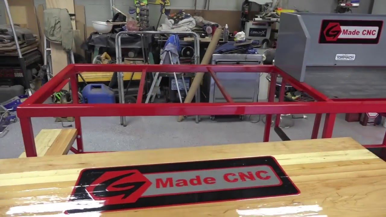 Making a welding table / work bench Part 2 - YouTube