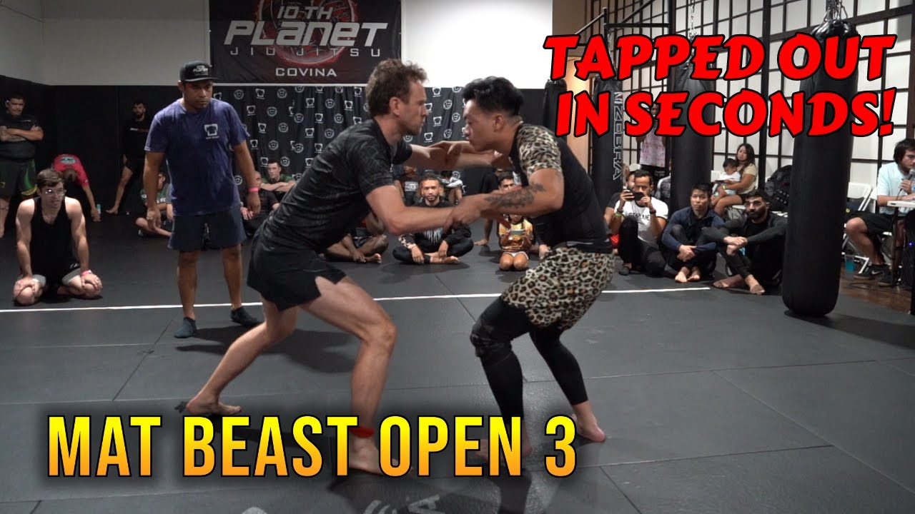 Mat Beast Open 3: Beginner -170 Jesse Arrow vs Paolo Dionisio - YouTube