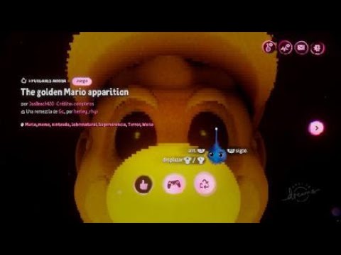 Dreams™golden mario apparition - YouTube
