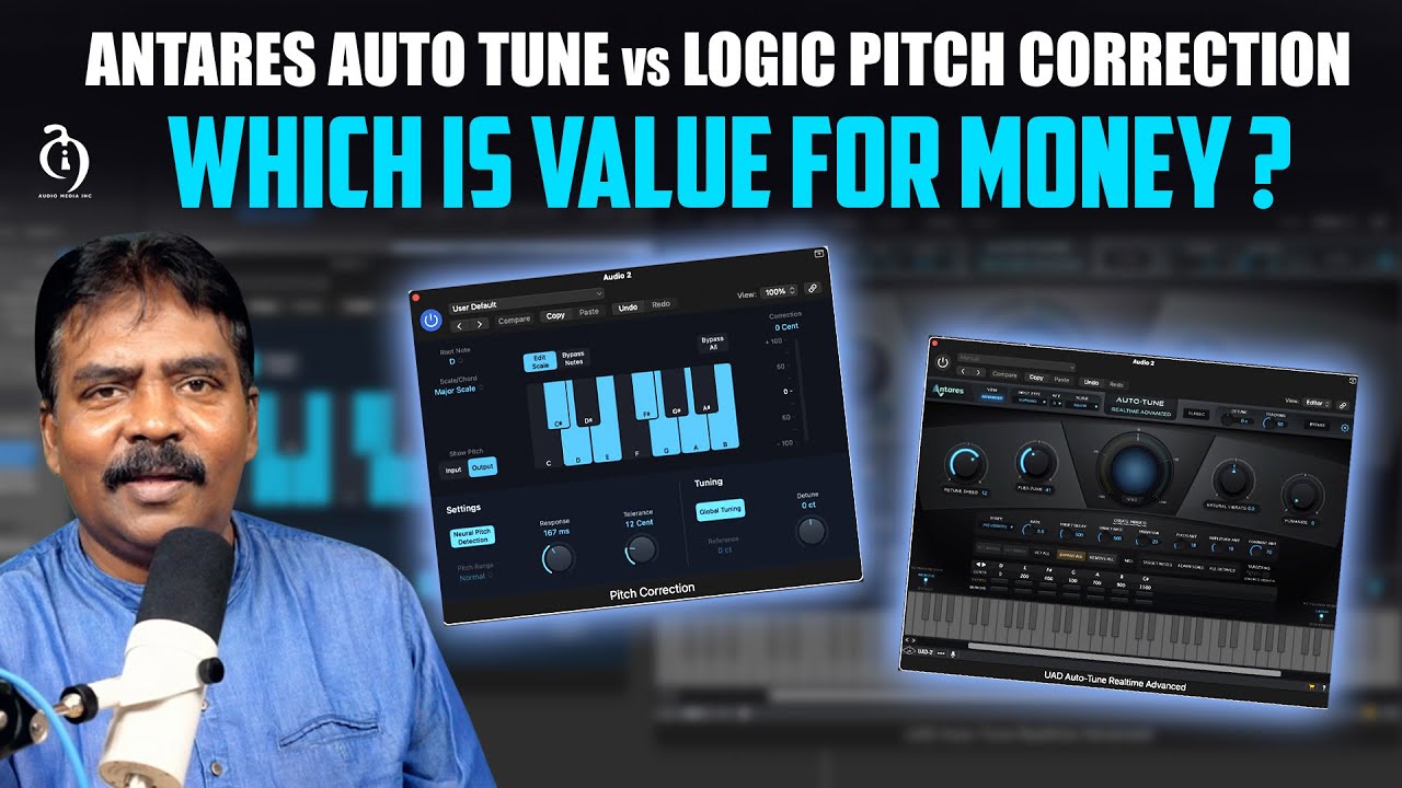 Auto Tune vs Pitch Correct which is Better in Tamil | Audio Media | T ...