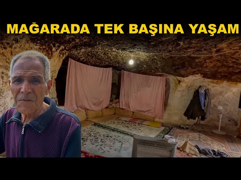 Mağara'da Tek Başına Yaşayan Bahri Amca! İlginç Bir Köy / 672