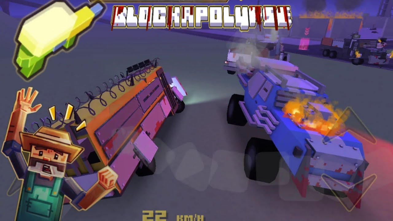 Monster Cars vs. Infected School Bus | Zombies Caught the Bus in ...