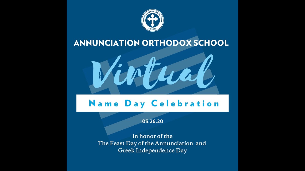 Name Day Celebration 2020 - YouTube