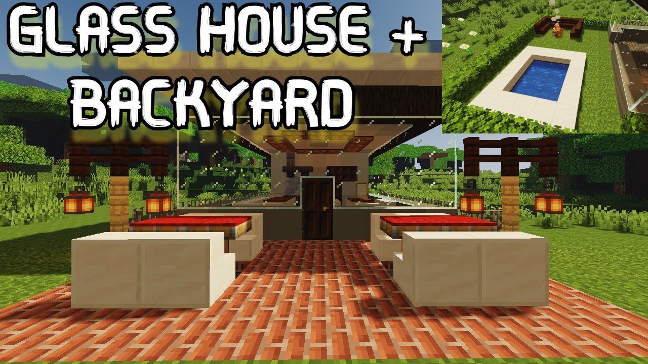 Minecraft: How to Build a Nice Modern Glass House | Simple Building ...