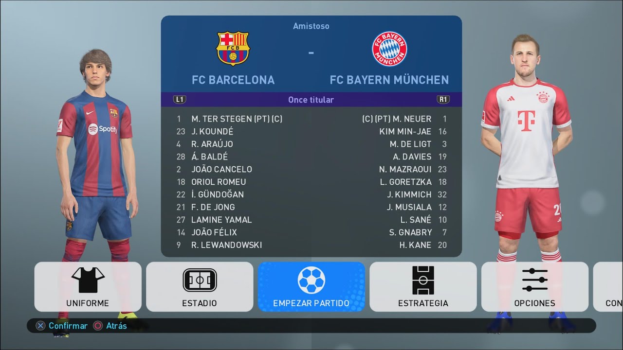 PES 2019 | Next Season Patch 2024-UPDATE OPTION FILE 2024 PS4 PS5 ...