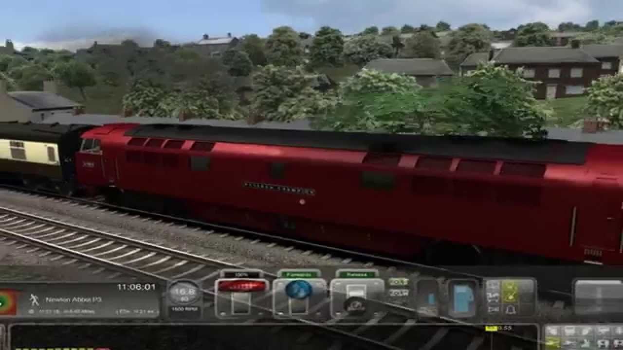 RailWorks-2014: Loko.Class 52 Maroon Yellow Painel: - YouTube