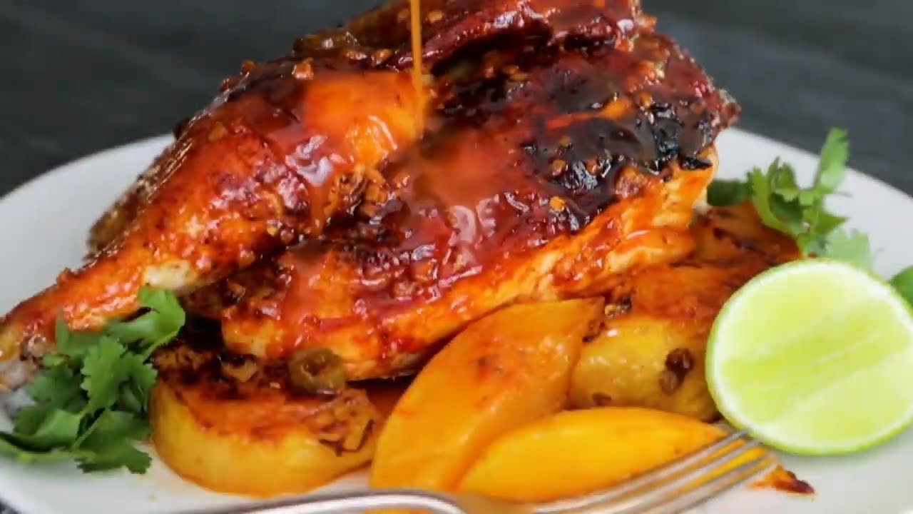 Tropical Roasted Chicken - YouTube