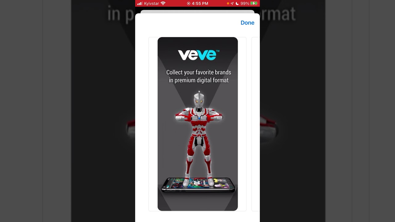 VeVe collectibles app - how to create an account? - YouTube