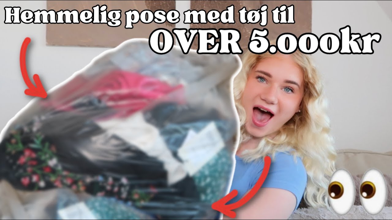 Køber tøj lykkepose til en værdi af 5000 kr - YouTube
