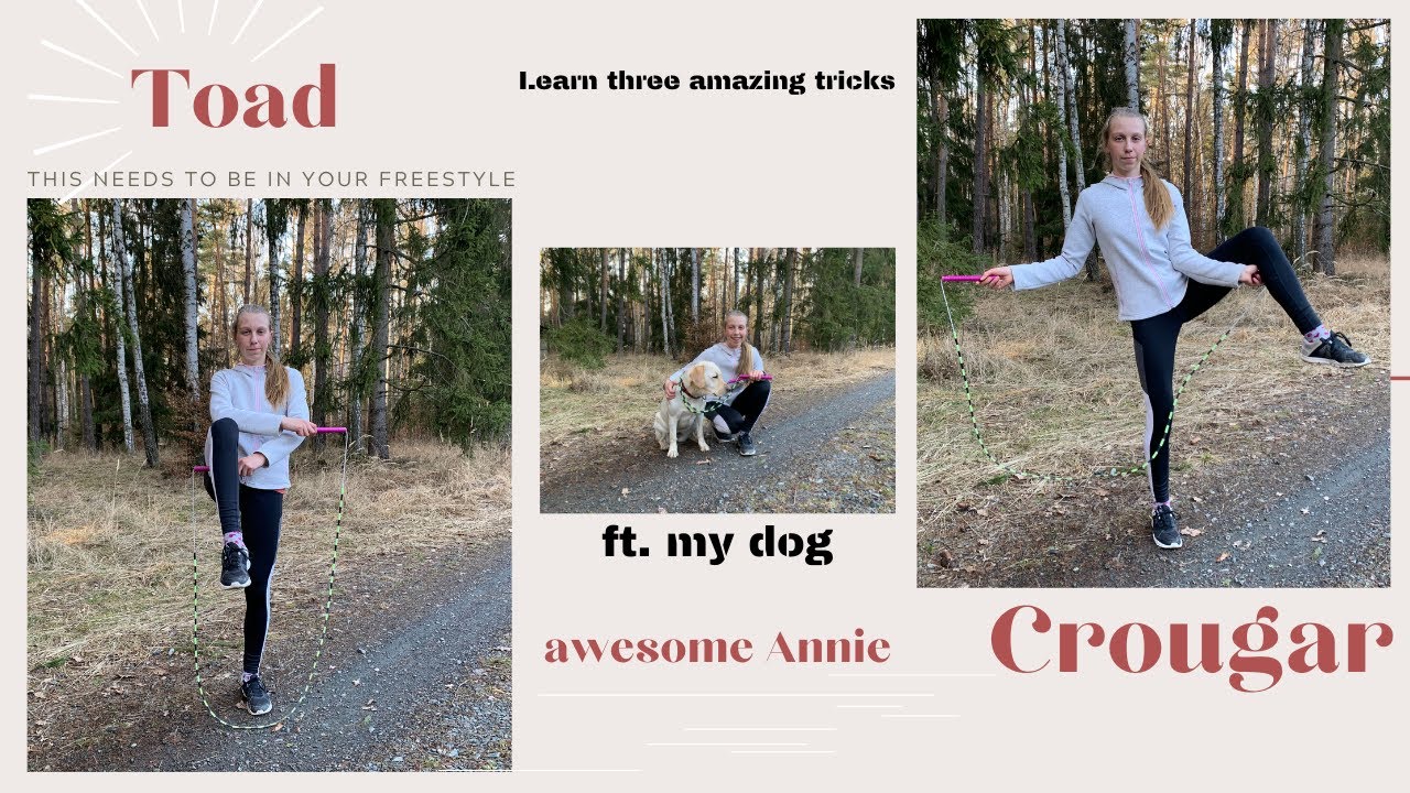 Crougar, Toad and Awesome Annie Jump Rope Tutorial! - YouTube
