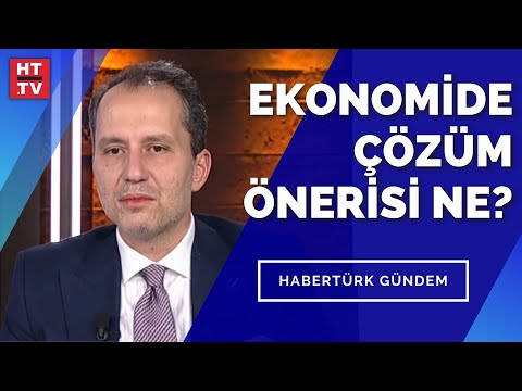 #CANLI - Habertürk Gündem'de Dr. Fatih Erbakan soruları yanıtlıyor...