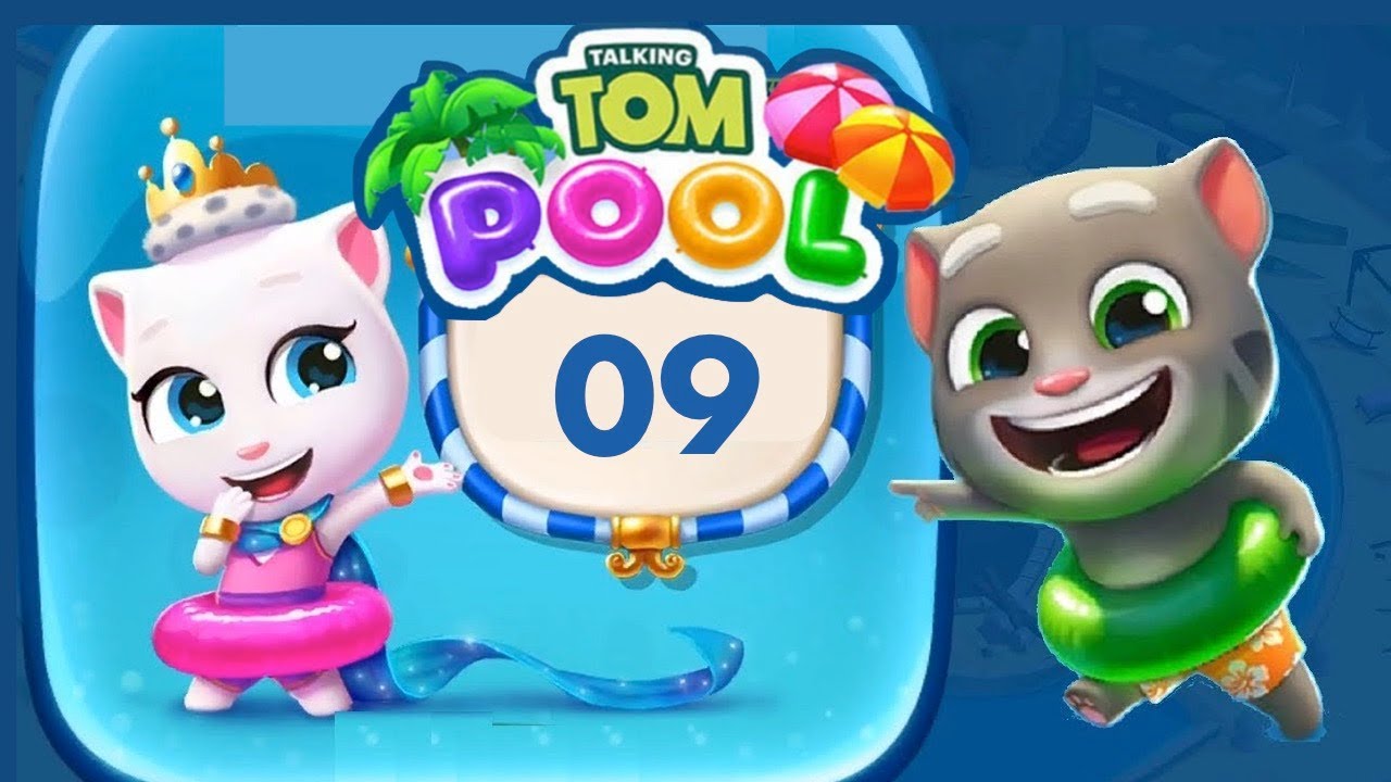 Talking Tom Pool iOS Android Gameplay #9 | Levels 101 - 109 - YouTube