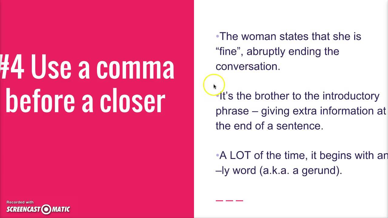 Six Commas Rules to Learn NOW! - YouTube