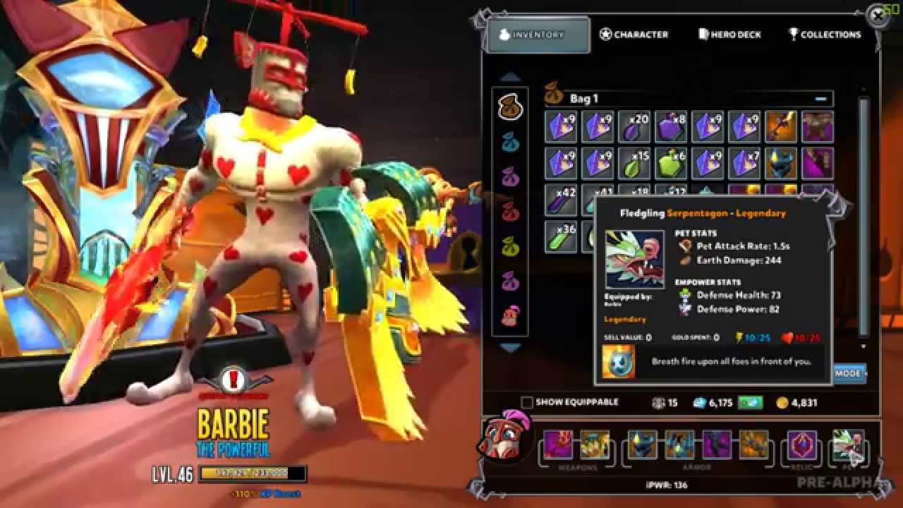 Dungeon Defenders 2: Legendary Pet Serpentagon Ability Showcase!! - YouTube
