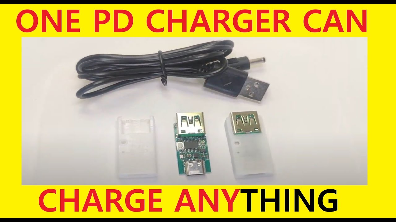 Charge any laptop on 9/12/15/20V with the new PD Power Supply Trigger ...
