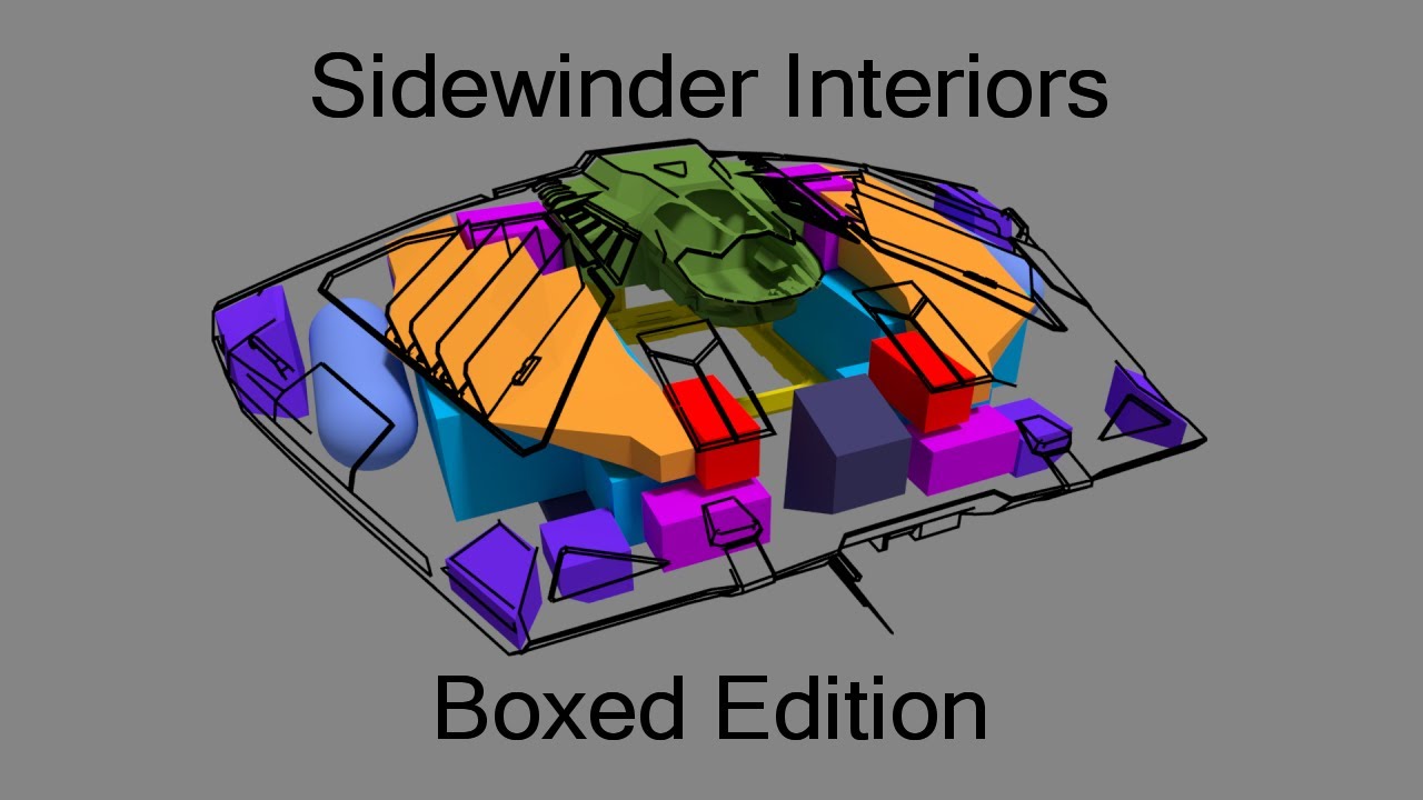 Elite Dangerous - Sidewinder Interiors Boxed Edition - YouTube