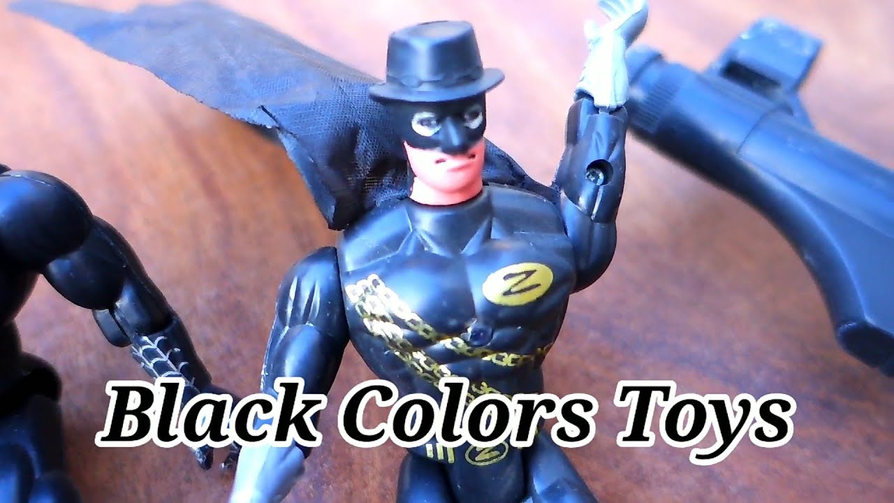 BLACK COLOR TOYS COLLECTION || KIDS TOYS || KIDS VIDEOS || COLORFUL ...