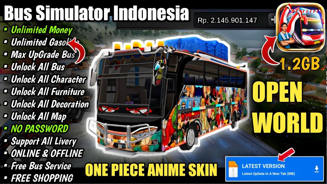 Bus Simulator Indonesia Mod Apk v4.1.1 (2025) | Unlimited Money, All ...