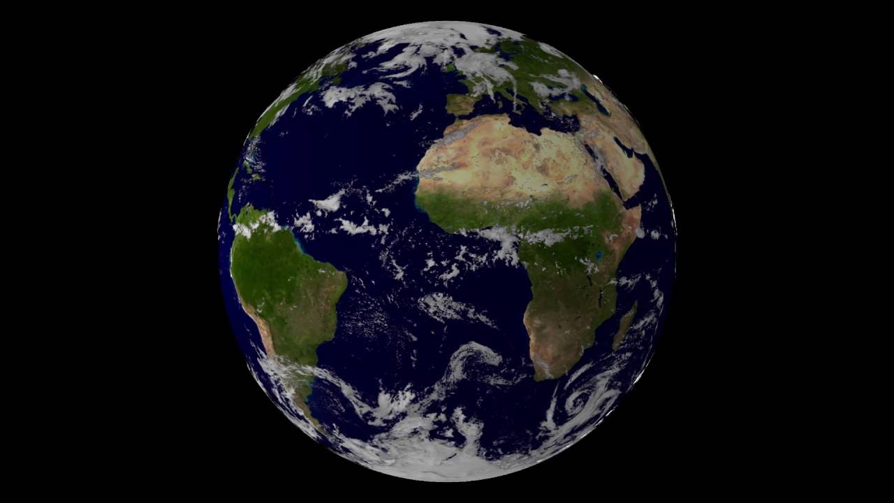 Rotating Earth_001 -10 Sec Motion Background Video HD Free - YouTube