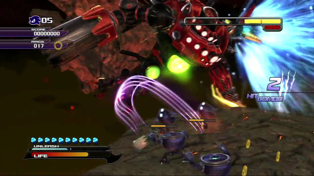 Sonic Unleashed (PS3) - Boss - Egg Dragon (A, 6'01"30) (12/13/09) (720p ...