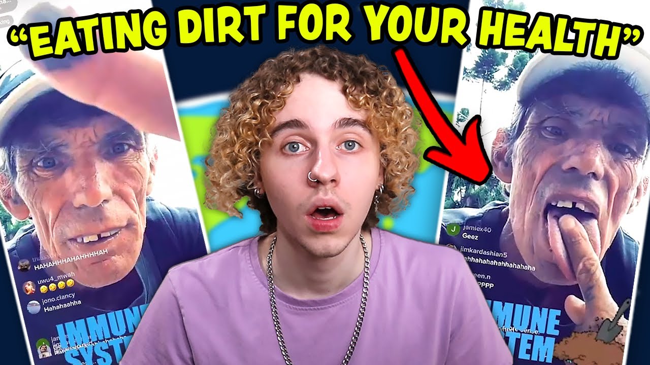 Exploring TikTok's Most Bizarre Flat Earther "Bungee Mark" - YouTube