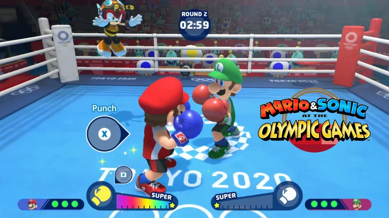 Mario & Sonic At The Olympic Games Tokyo 2020 Mario - Fencing + Karate ...