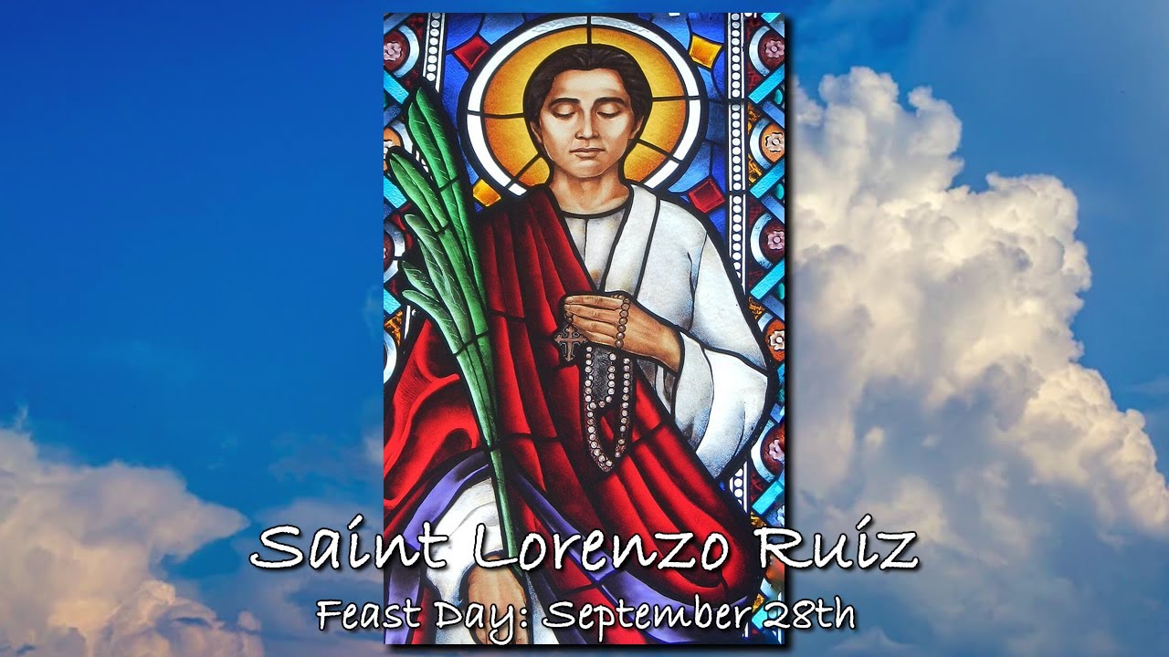 Saint of the Day - St. Lorenzo Ruiz (September 28th) - YouTube