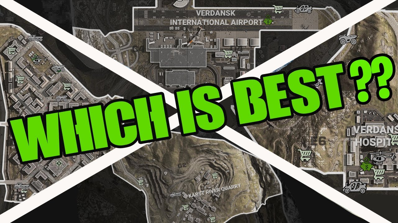 Call of Duty WARZONE: Top 5 Drop Locations | The Countdown - YouTube