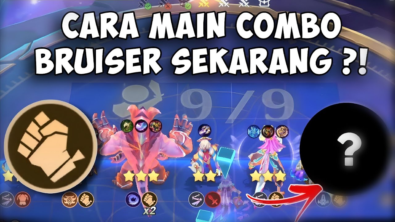 Cara Main Combo Bruiser Di Meta Sekarang ? Ternyata combo synergy ini ...