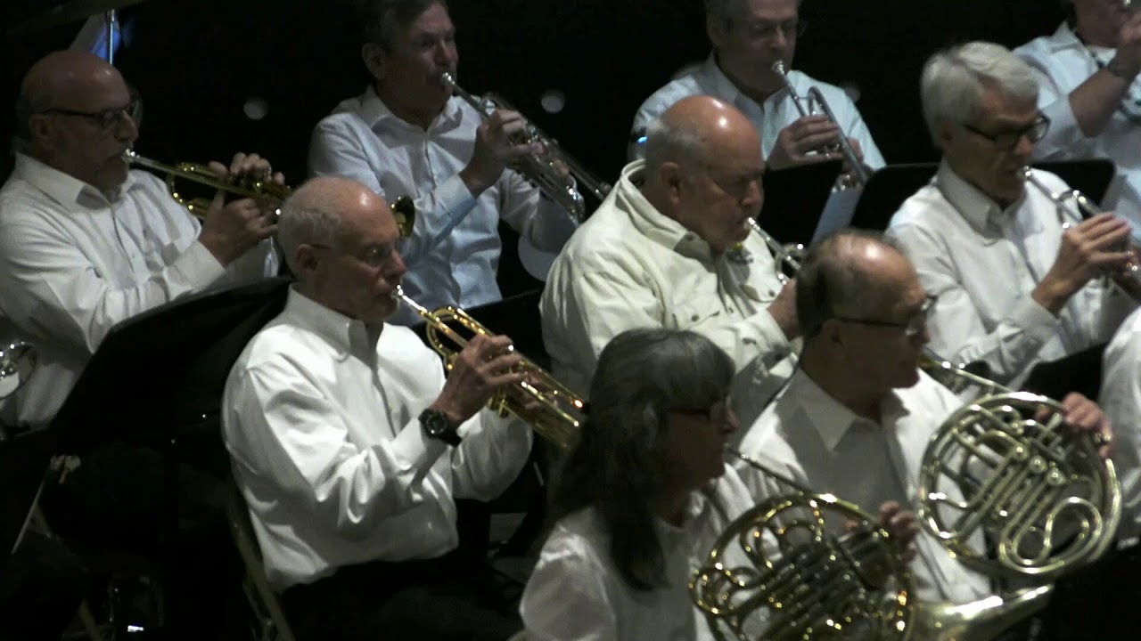 Aces High March - Gold Concert Band 2019 Fall Concert - YouTube