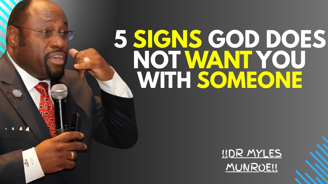 SIGNS GOD DISAPPROVES RELATIONSHIP'S!! MUST WATCH VIDEO BY DR MYLES ...