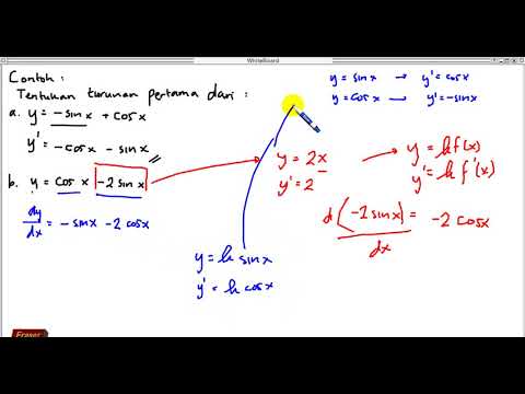 1 Turunan Sinus dan Kosinus - YouTube