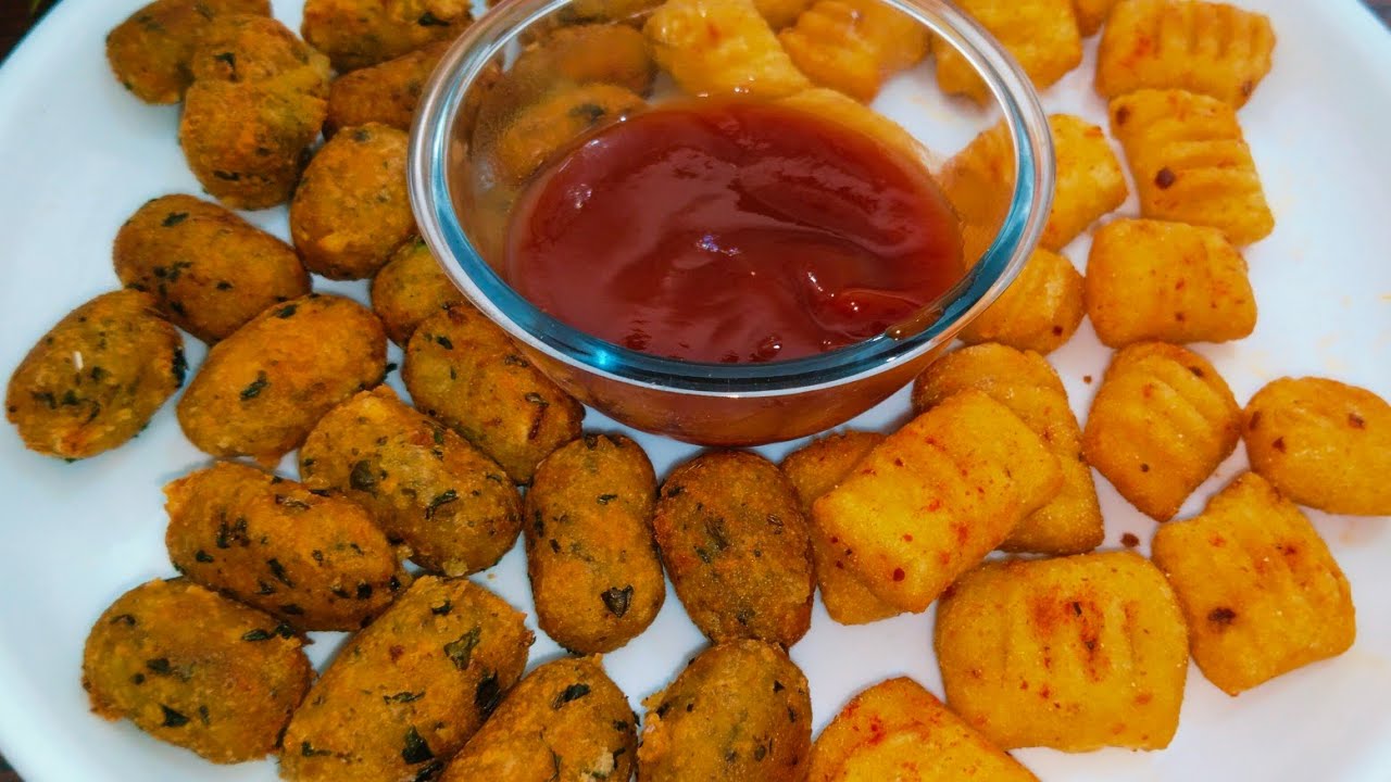 Crispy Potato Bites | 2 Ways Potato Bites | Sancks Recipe | Bubble ...