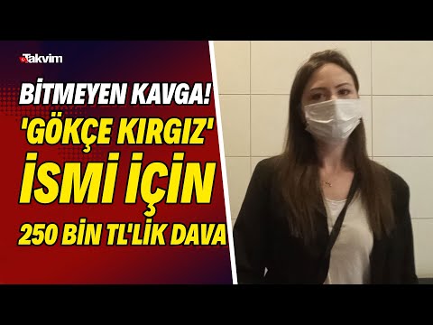 İsim hırsızlığı iddiası! Şarkıcı Gökçe Kırgız Taner'e 251 bin liralık tazminat davası açıldı